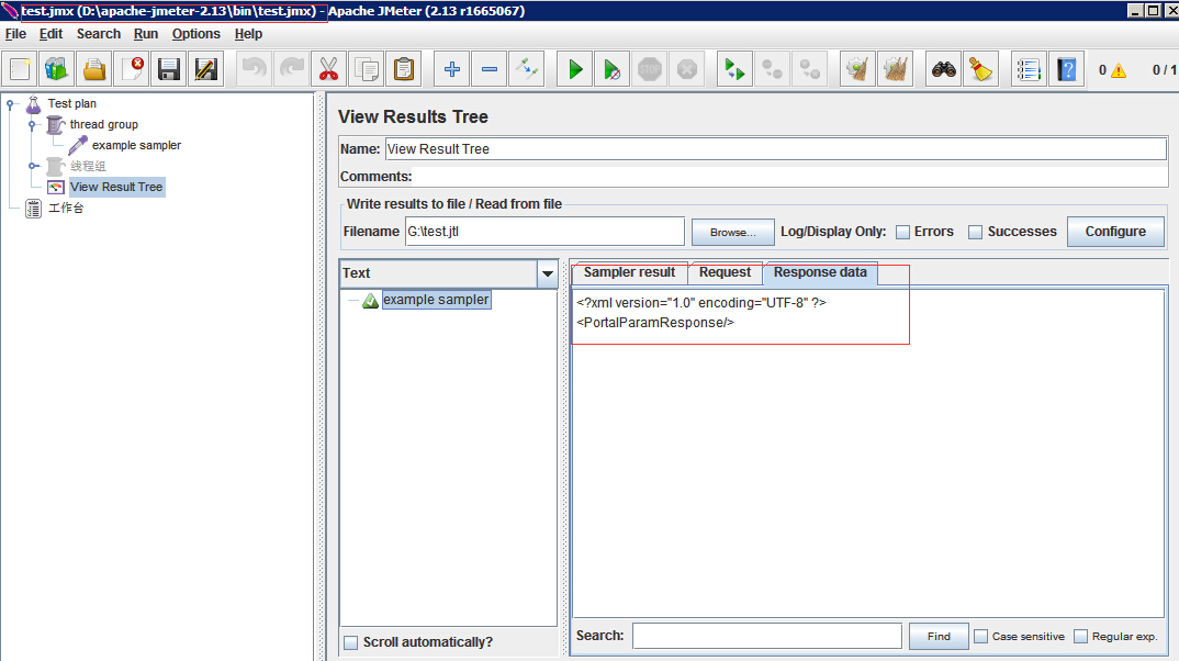 Cant Save Response Data In Jtl Filewhen The Response Data String