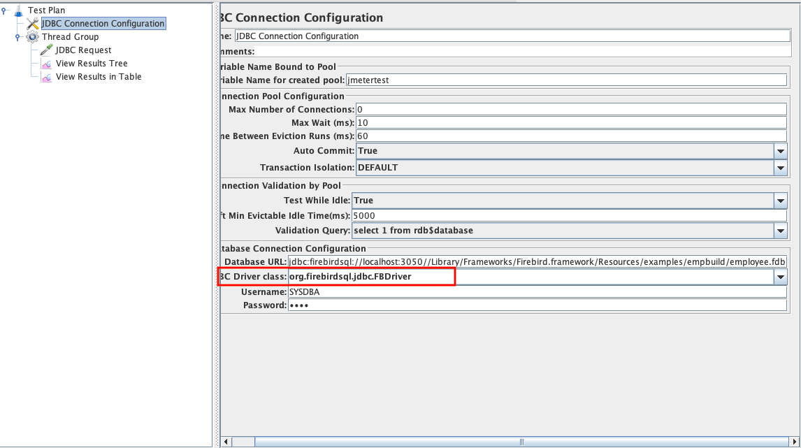 Incorrect JDBC driver class : 'org.firebirdsql.jdbc.FBDrivery' · Issue #4958 · apache/jmeter ...