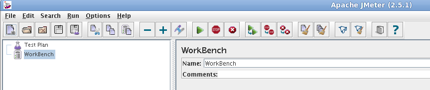Add a toolbar in JMeter main window · Issue #2608 · apache/jmeter · GitHub