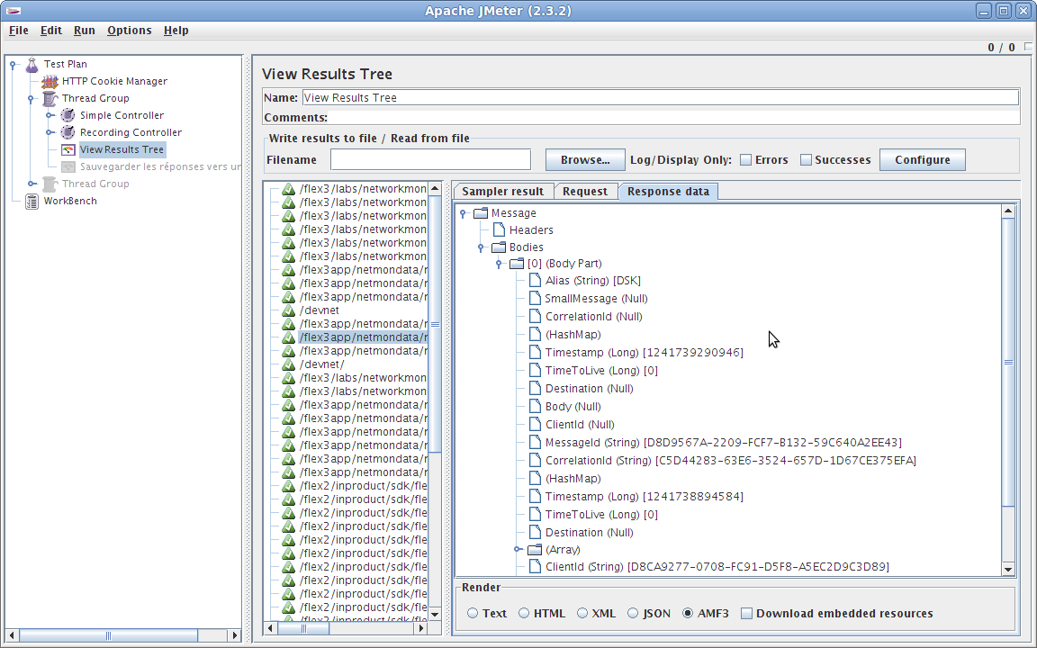 Add render Flex AMF 3 (Action Message Format) to Listener View Results Tree · Issue #2234 ...