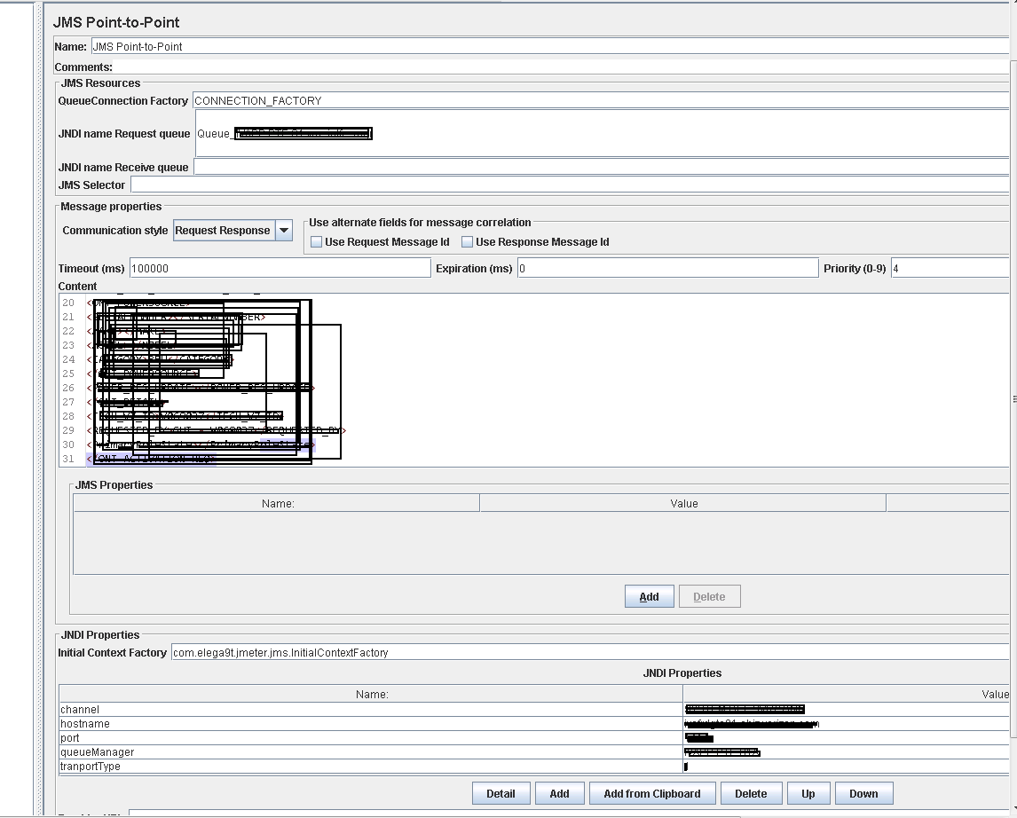 Mq Testing Using Jmeter Jms Point To Point Sampler Is Giving Nullpoint Exception Error · Issue