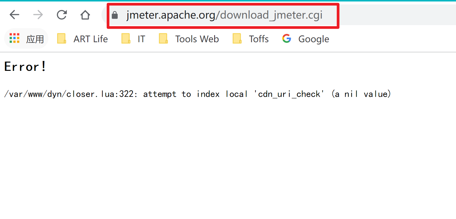 Unable to download Jmeter · Issue #5579 · apache/jmeter · GitHub