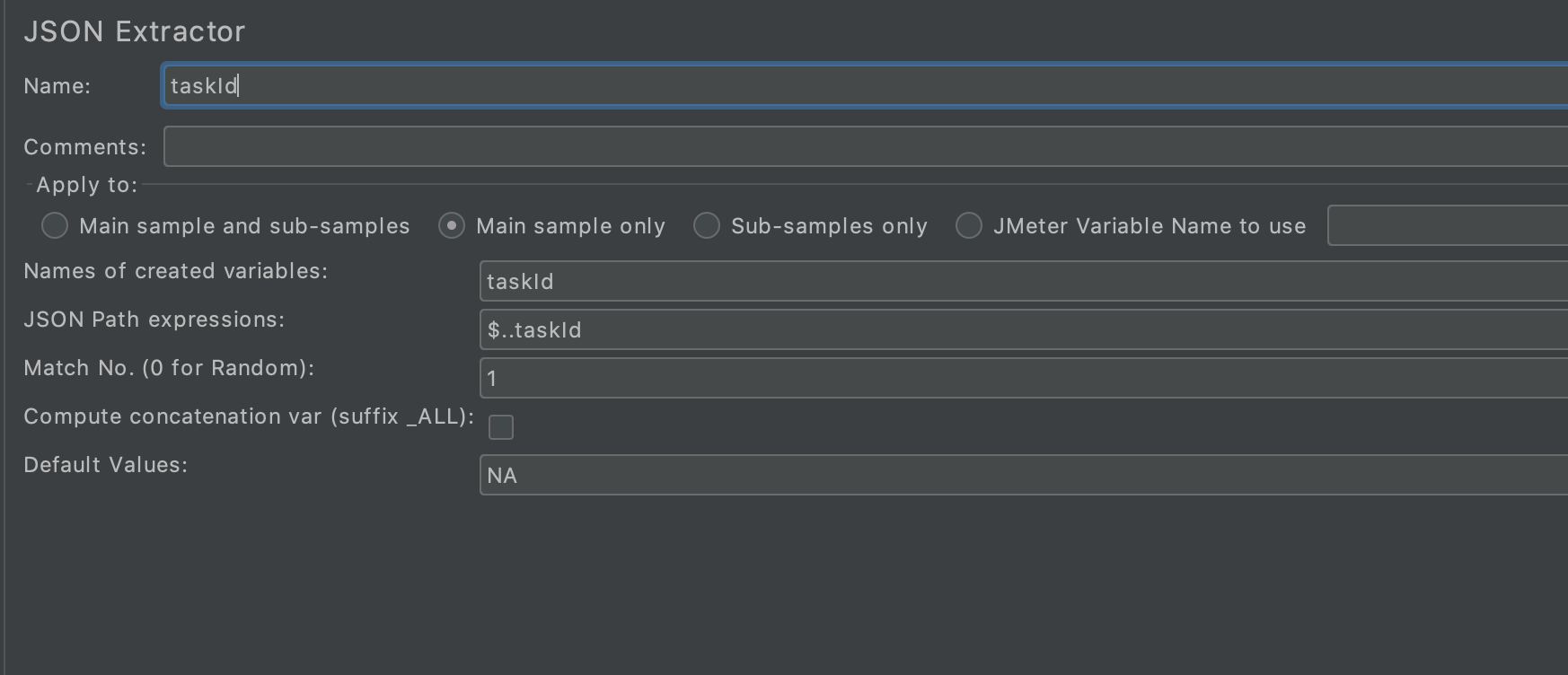 Getting Error Message In Logs For JSON Extractor · Issue #5393 · apache/jmeter · GitHub