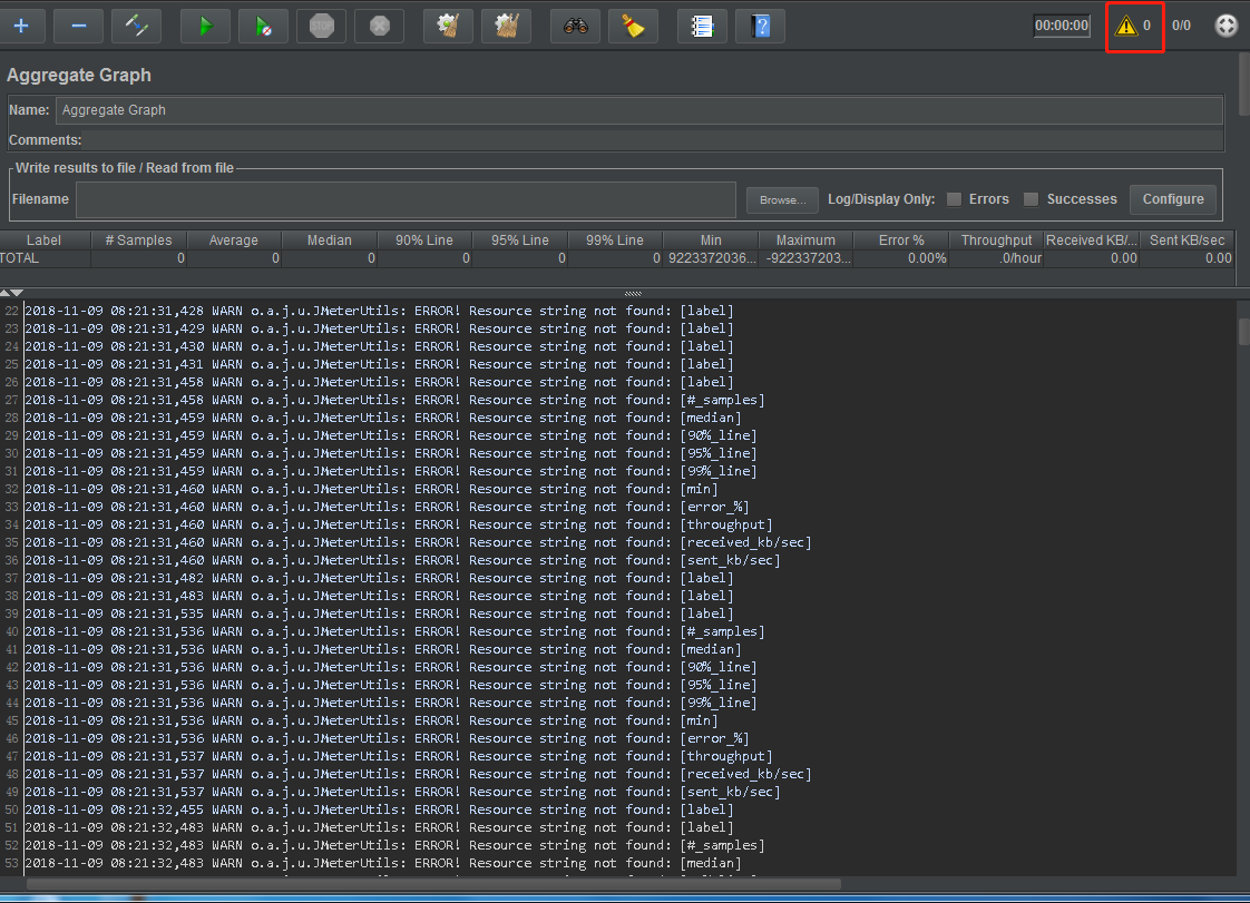 Aggregate Report Log Error · Issue 4916 · Apachejmeter · Github 1170