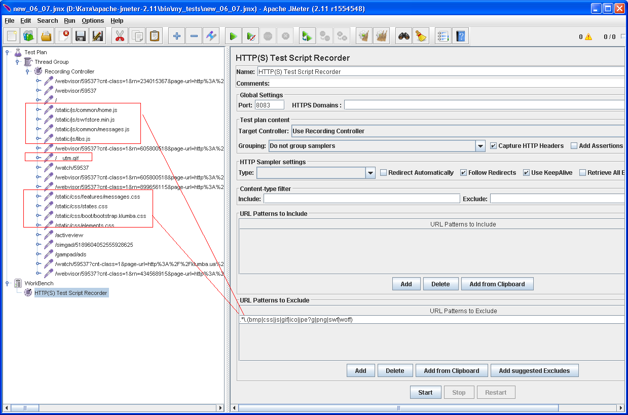 Url Patterns To Excludeinclude Filter Doesnt Work · Issue 3393 · Apachejmeter · Github